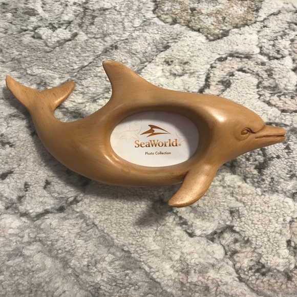 Seaworld | Other | Vintage Seaworld Dolphin Picture Frame Minor Wear At ...
